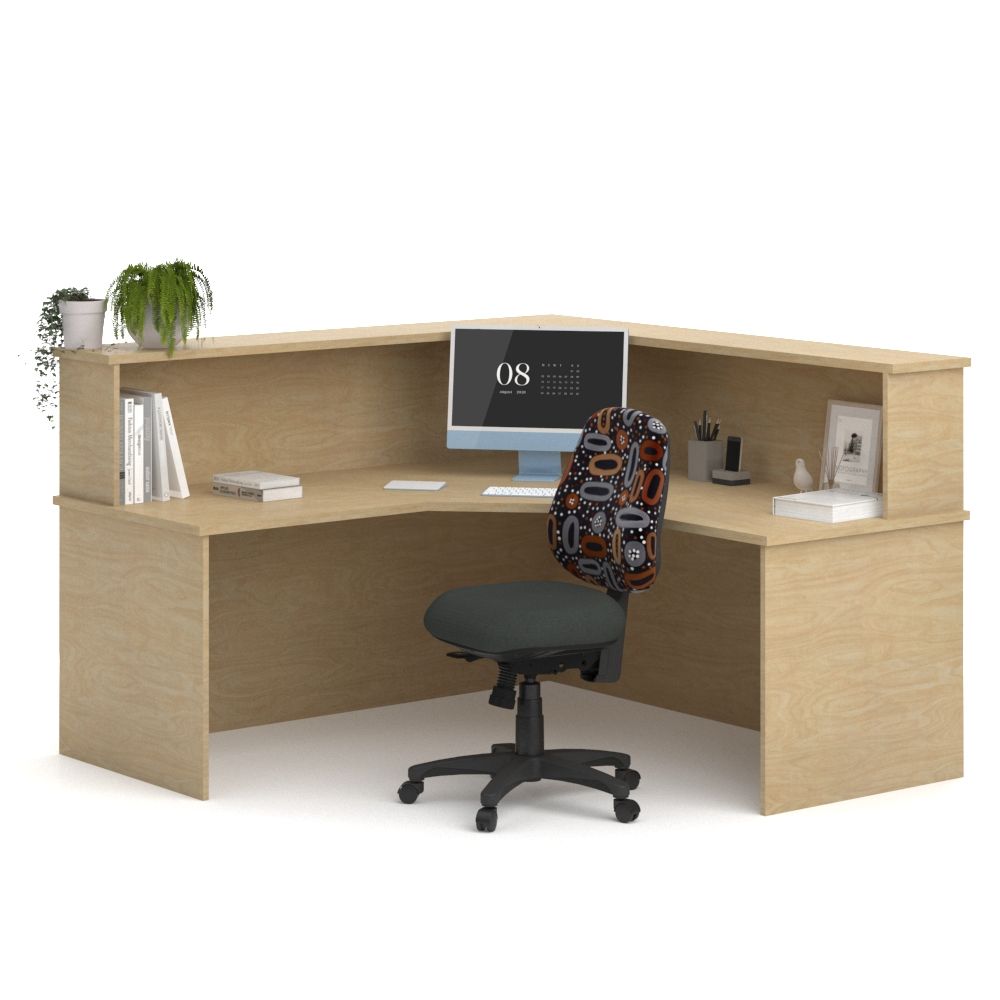 reception desk corner