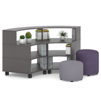 Jupiter Mobile Shelf | BFX Furniture