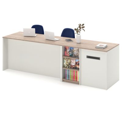 Encounter Medley Modular Reception Desk | BFX Furniture