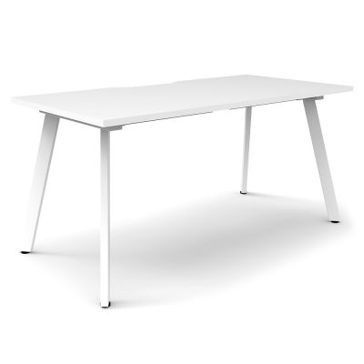Lawson Single Sided Desk with Screen - One Person