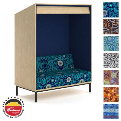 Amelia Back to Back Booth Lounge | BFX Furniture