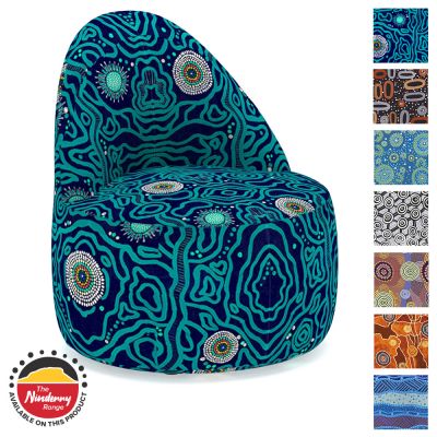 Jelly Bean Ottoman - Mobile | BFX Furniture