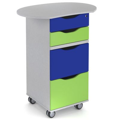 Kaboodle Doodle Teachers Station with Hinged Door | BFX Furniture