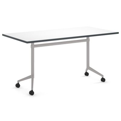 Mars Curve Mobile Flip Top Table | BFX Furniture