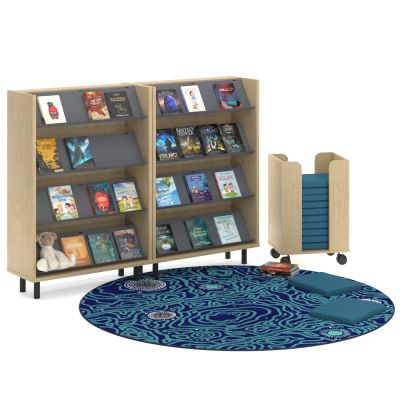 Marvel Library Double Shelf Unit