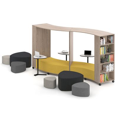 SmarTable Plectrum Height Adjustable Student Table | BFX Furniture