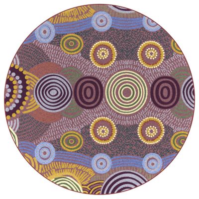 Yarning Circles Round Rug
