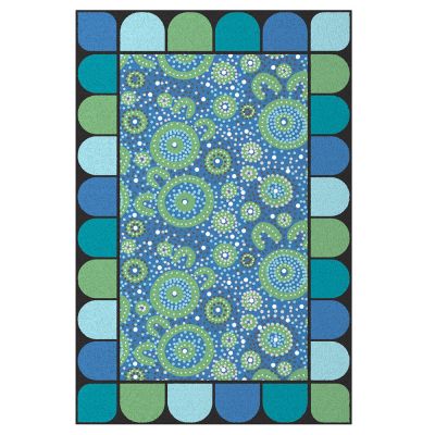 Yarning Circles Round Rug