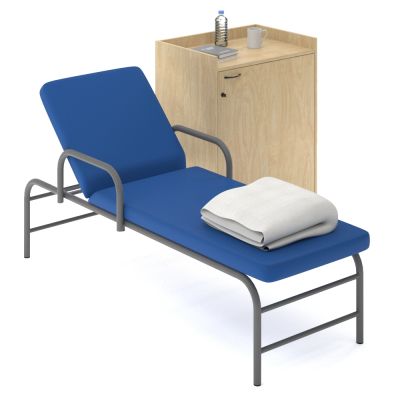 Sick Bay Bed with 6 Drawers - Melamine | BFX Furniture