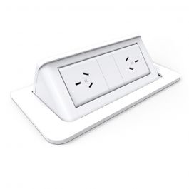 Pop Up In-Desk Module with 2x GPO