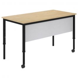 SmarTable Clique Height Adjustable Teacher Table | BFX Furniture