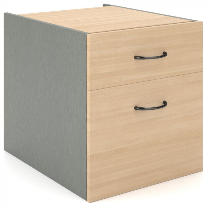 Commercial Drawer Box - 1 Pen / 1 File Drawer | BFX Furniture