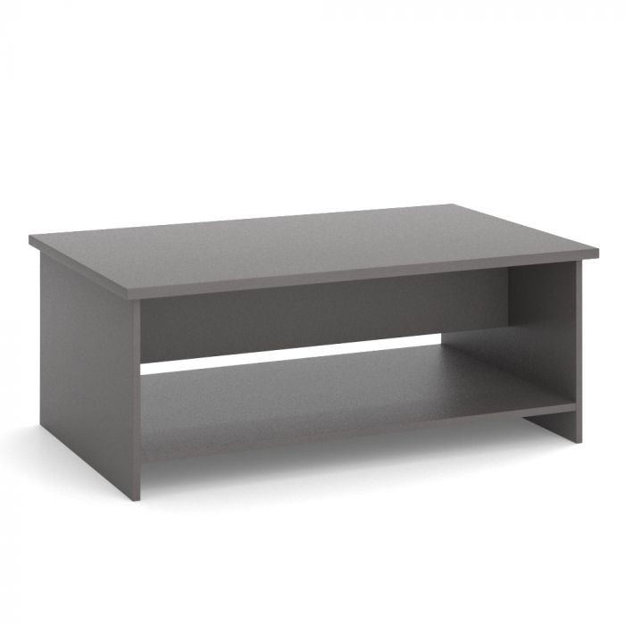 Commercial Coffee Table With Magazine Shelf | BFX Furniture