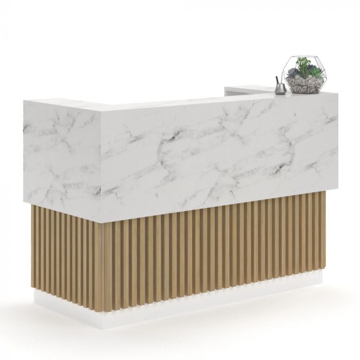 Cooper Executive Reception Counter | BFX Furniture