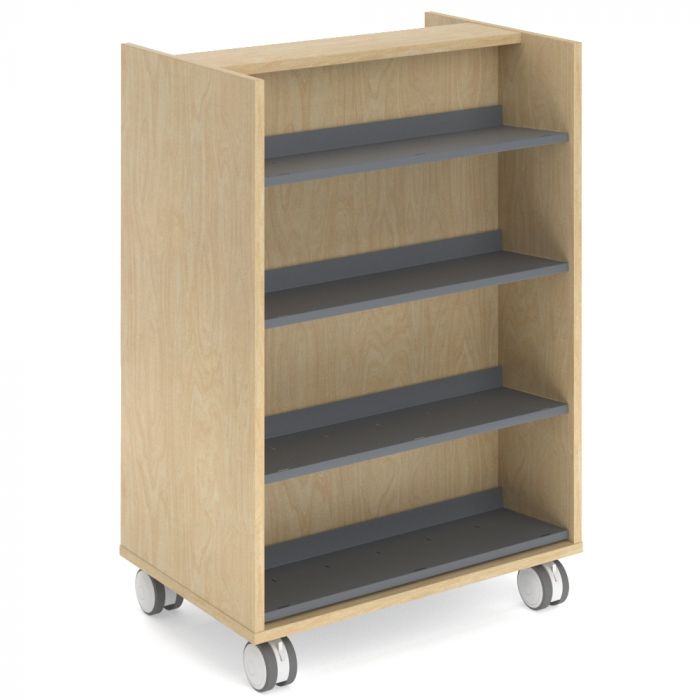 Marvel Library Mobile Double Shelf Unit