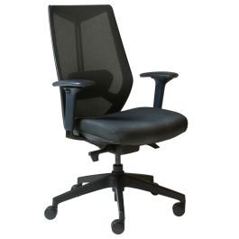 Arco Mesh Back Operator Chair with Arms | BFX Furniture