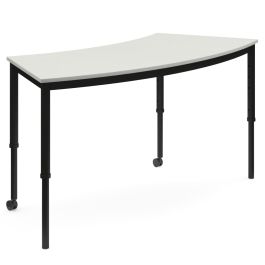 Cush Curve Table - Adjustable Height | BFX Furniture