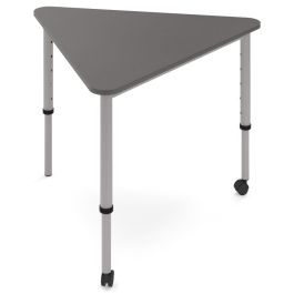 General Purpose Triangle Table - Adjustable Height | BFX Furniture