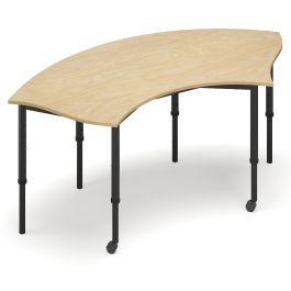 SmarTable Twist Curve Student Table | BFX Furniture