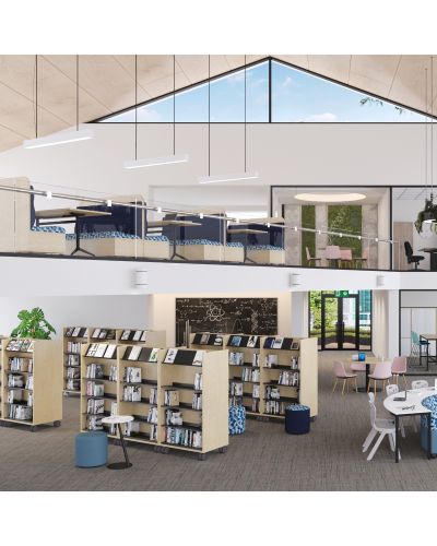 Marvel Library Double Shelf Unit