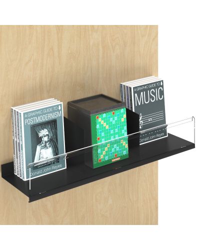 Marvel Library Mobile Double Shelf Unit with Slatwall