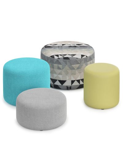 Get Modern Round Ottomans Online for Schools | BFX Furniture