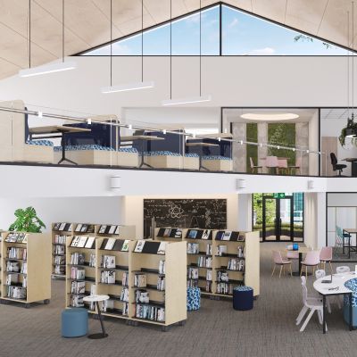 Marvel Library Double Shelf Unit