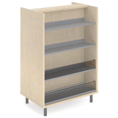 Marvel Library Single Shelf Unit | BFX Furniture