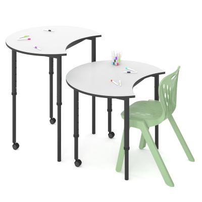 SmarTable Squeeze Height Adjustable Student Table | BFX Furniture