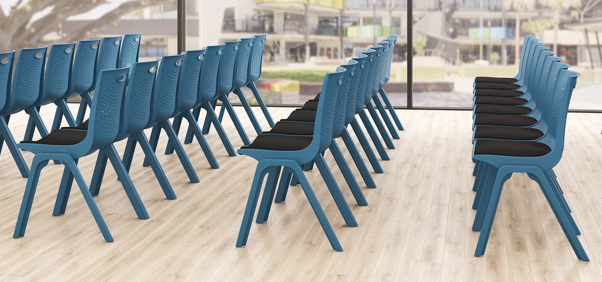Stakka Linking Chair | BFX Furniture