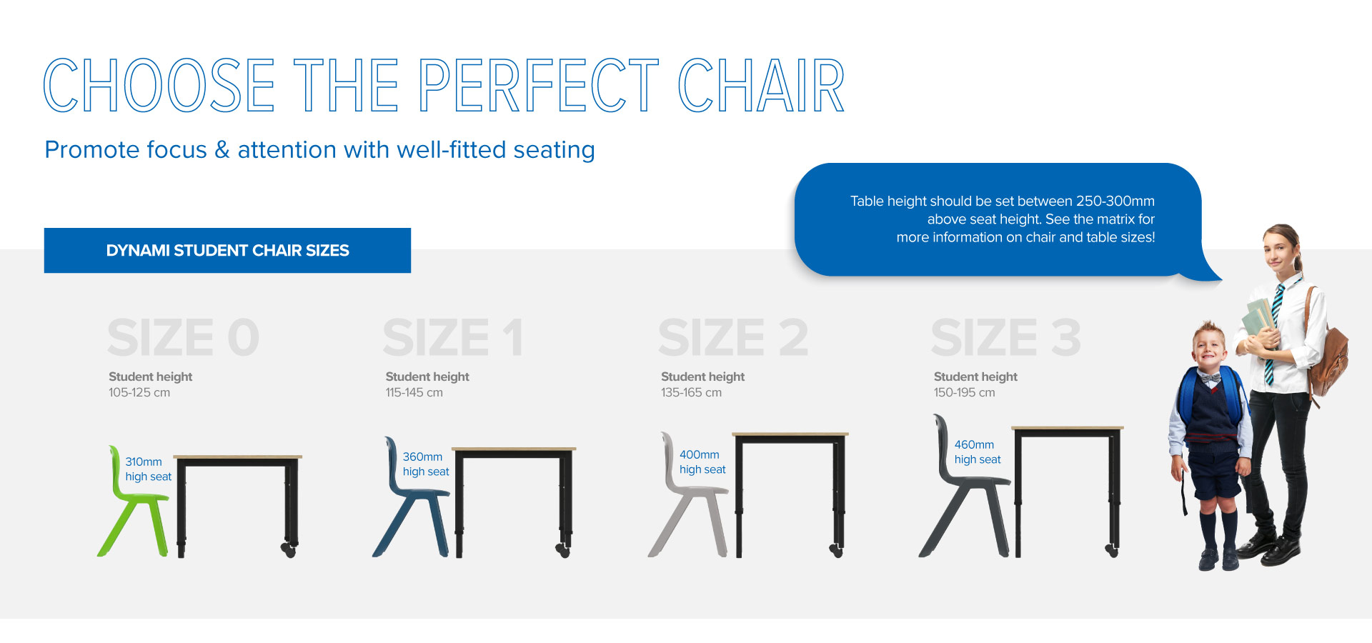 Dynami Student Chair | BFX Furniture