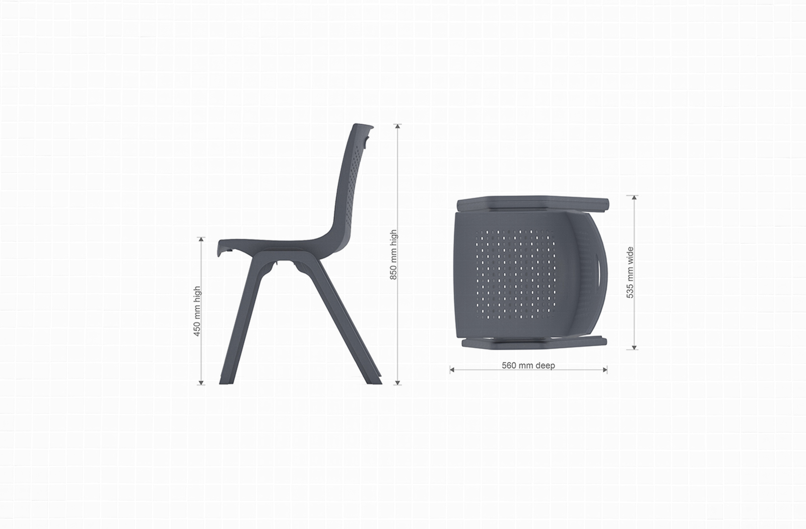 Stakka Linking Chair | BFX Furniture