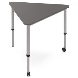 General Purpose Triangle Table - Adjustable Height | BFX Furniture