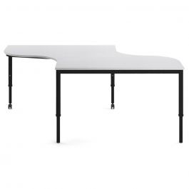 SmarTable Splash Height Adjustable Student Table | BFX Furniture